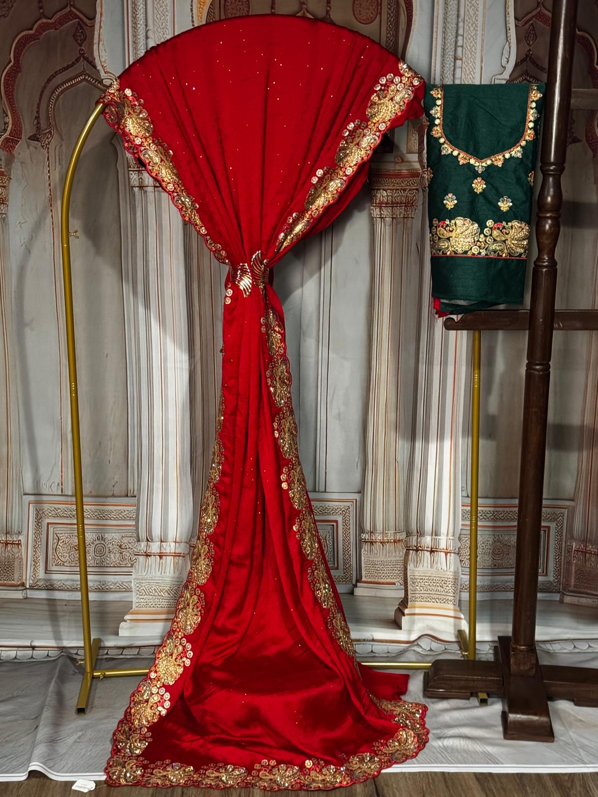 Party Wear Saree [10468] – Arnish Designs